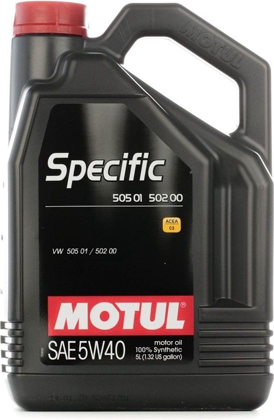 Motorolie Motul Specific 5W40 C3 - 5L | bol