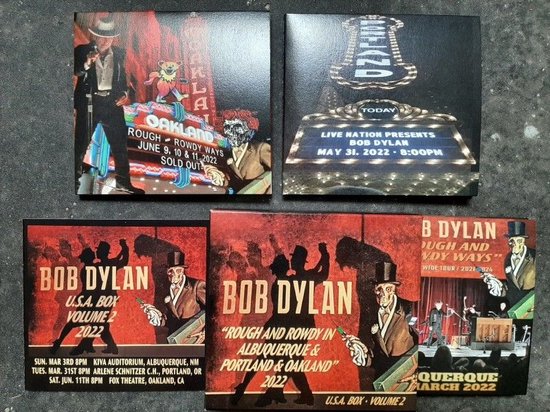 Bob Dylan / Rough and rowdy usa box volume 2 6cd boxset, Bob Dylan | Muziek | bol.com