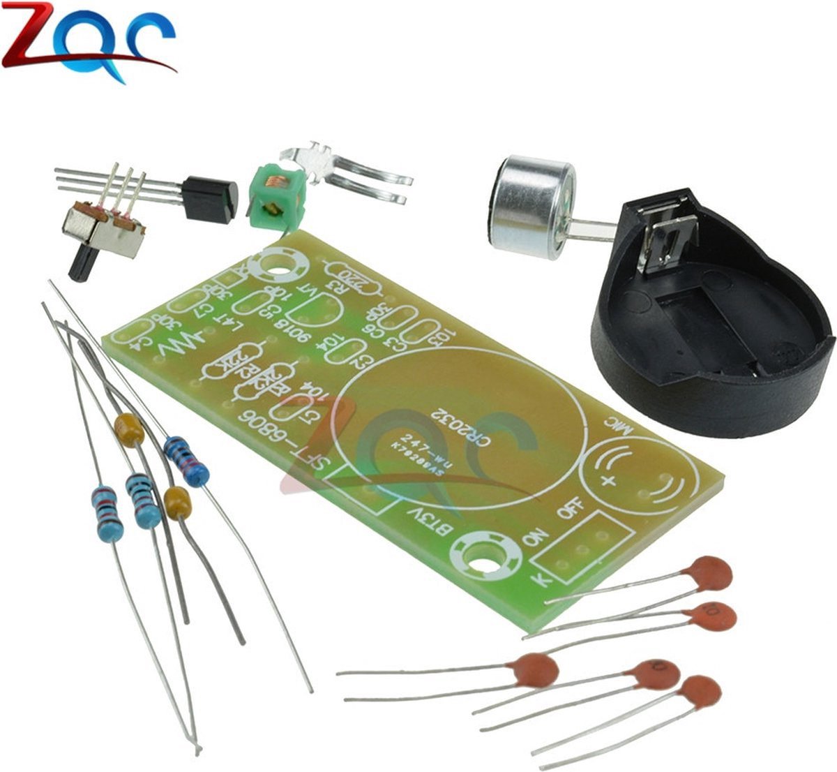 Orbit RF-03FM DIY FM Radio Zender Bouw-Kit Met Microfoon - 3V | bol.com