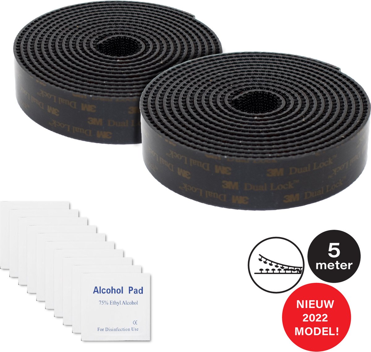 3M Dual Lock SJ3550CF – Heavy Duty Klittenband Zelfklevend ...