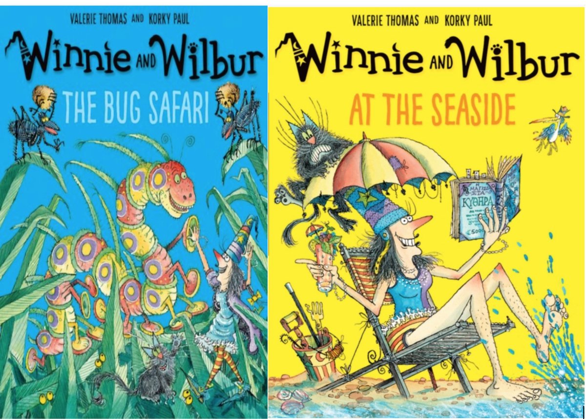 Winnie and Wilbur: The Bug Safari pb & Winnie and Wilbur at the Seaside ...