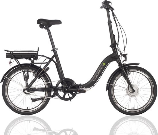 Elektrische vouwfiets, Compact Plus S, voorwielmotor, Nxs 3, matzwart ...