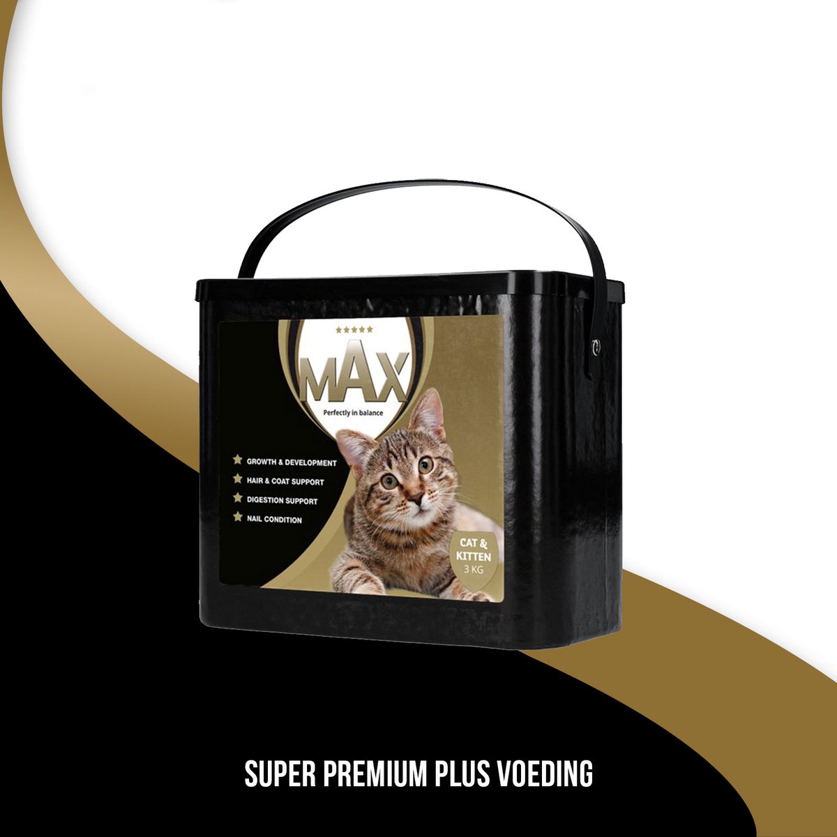 Max Kat en Kitten - Super Premium Plus voeding – Dierenvoeding met ...