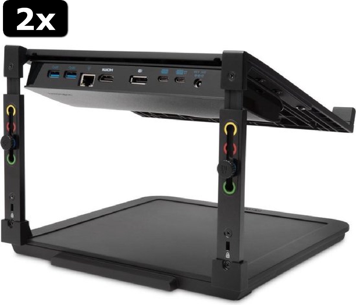 2x Kensington SmartFit Ergonomic Laptop Stand - Support réglable pour ...
