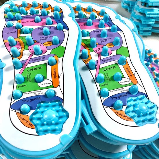 Voet massage - Reflexologie - Acupressuur therapie - Voetmassagemat ...