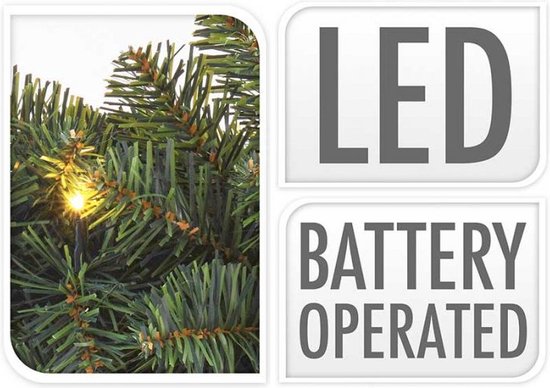 Oneiro’s luxe Guirlande 270cm - 150 takjes - 50LED - met timer - kerst ...