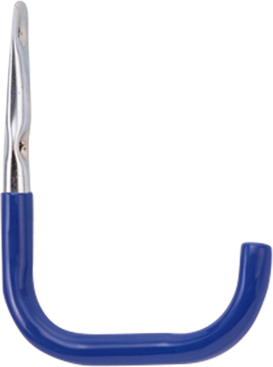 Mottez Muurhaken opberghaken geplastificeerd - Blauw | bol.com