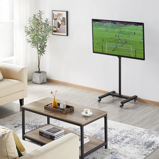 Furnibellaa - Meuble TV base mobile pour 13 42 pouces plasma/LCD/ LED ...