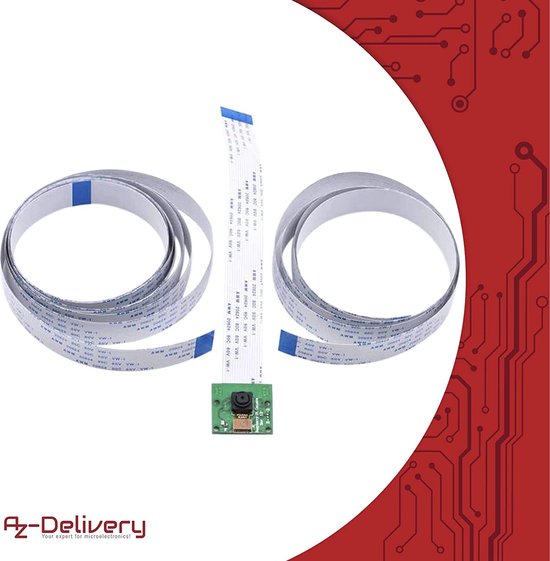 AZDelivery 5 x Camera Kit compatibel met Raspberry Pi | bol