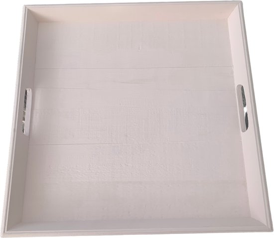 Extra Groot Houten Dienblad - 56 x 56 cm - Powder Pink - Blush ...