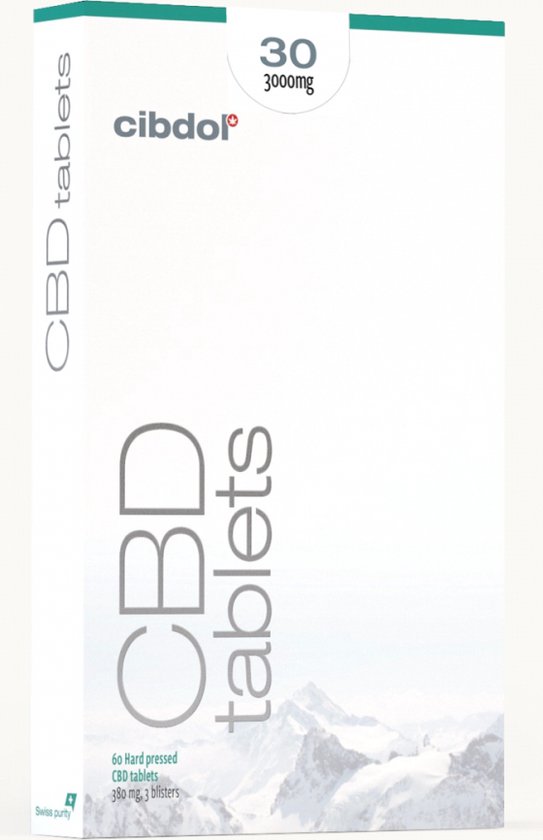 CBD Tablets 30% (3000mg) | bol.com