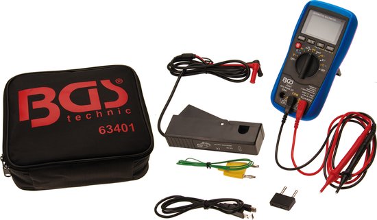 BGS Multimeter digitaal met USB-poort | bol