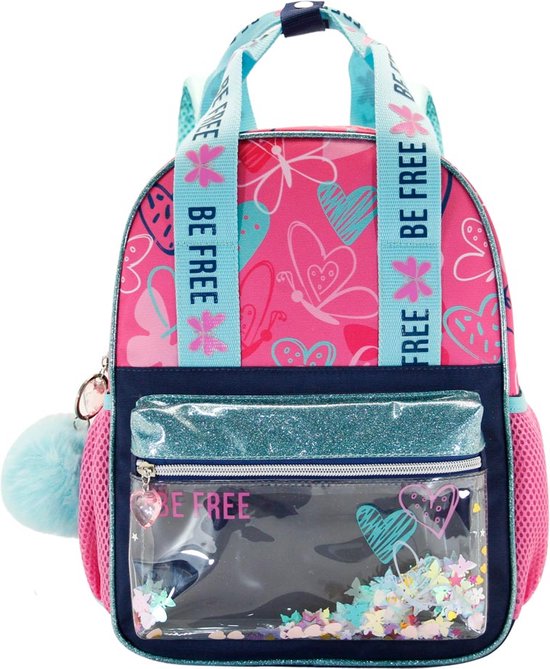 Oh My Pop! Glitter Backpack - Be Free - small | bol