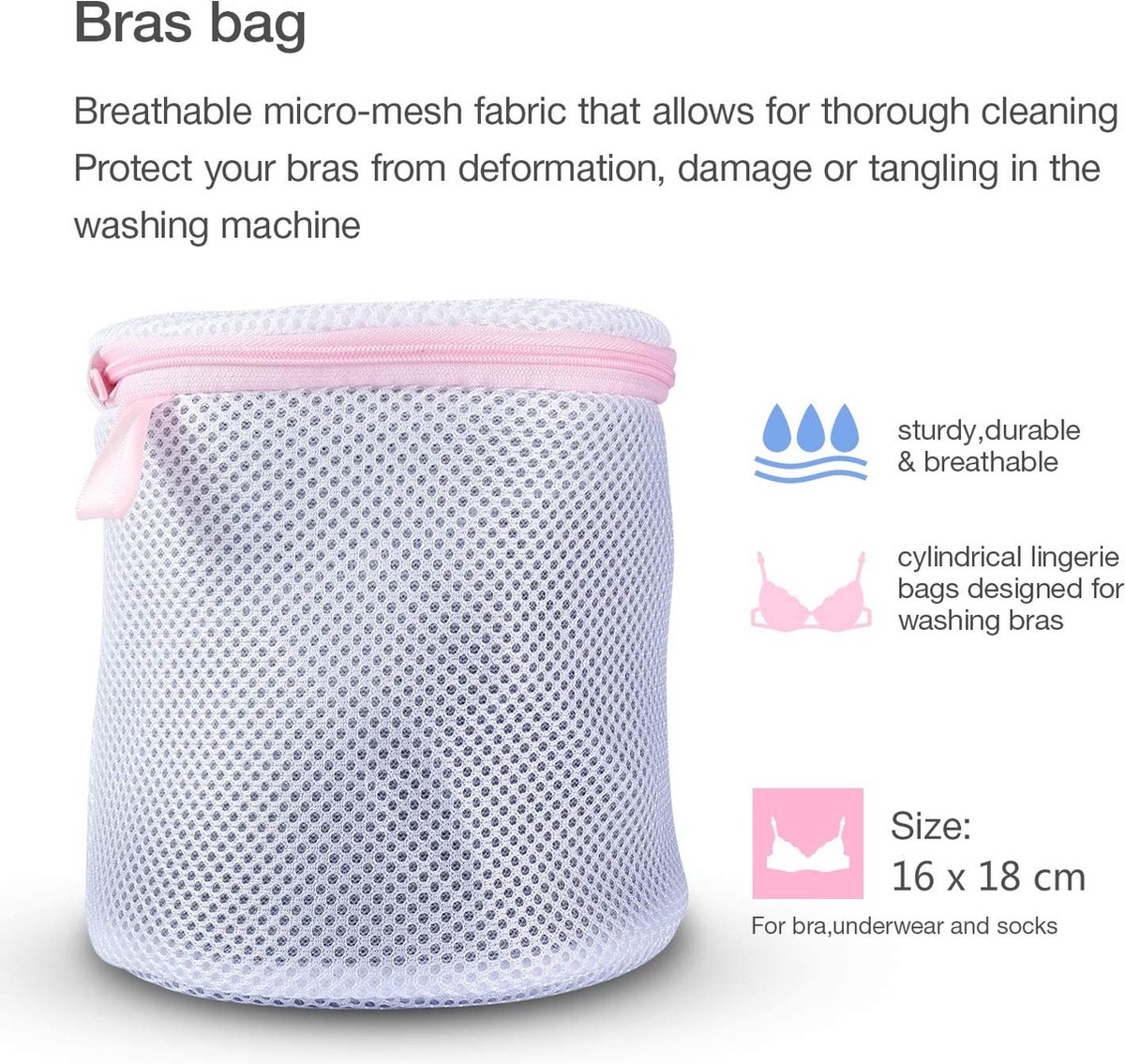 Sac à linge – sac à linge spacieux – grands sacs à linge – sacs à linge ...