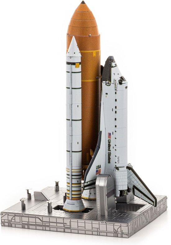 Metal Earth ICONX - Space Shuttle Launch kit | bol.com