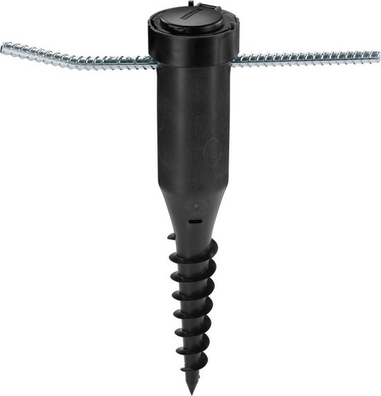 Leifheit 85607 Ancrage au sol en métal avec tige à visser | bol.com