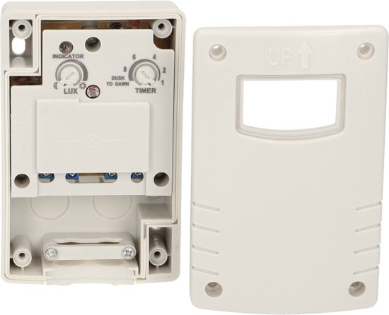 Twilight sensor, IP44 operational range - from 1 to 8 hours or from ...