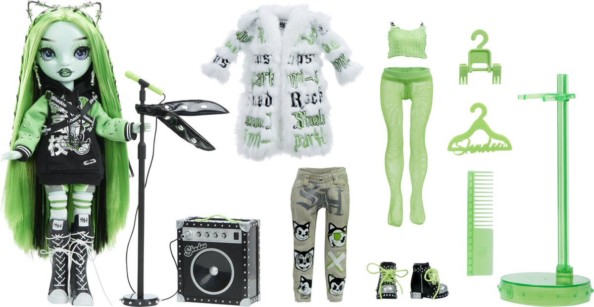 Rainbow High Rainbow Vision Shadow High Neon Shadow - Harley Limestone ...