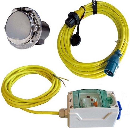 Ratio walstroom set compleet met kabels, kastje en stekkers voor kleine ...