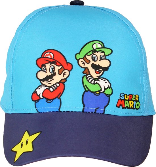 Super Mario Luigi Star Bros Kleuter Cap Pet - Officiële Merchandise | bol