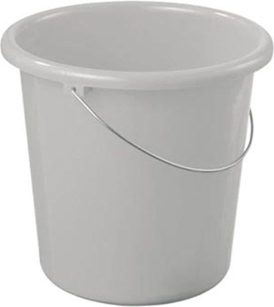 Sunware Basic Emmer - 10 l - Zilver | bol.com