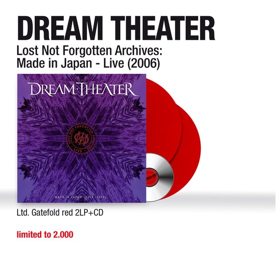 Lost Not Forgotten Archives: Made in Japan – Live (2006), Dream Theater | Muziek | bol