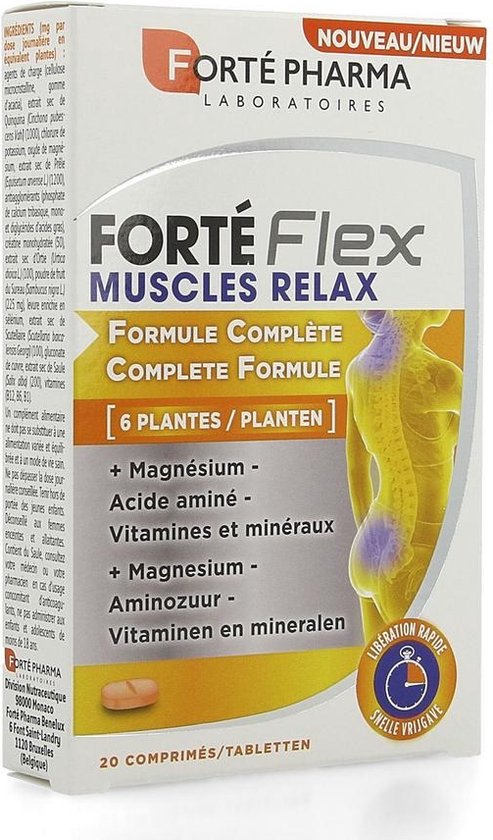 Forte Flex Muscles Relax Comp 20 | bol