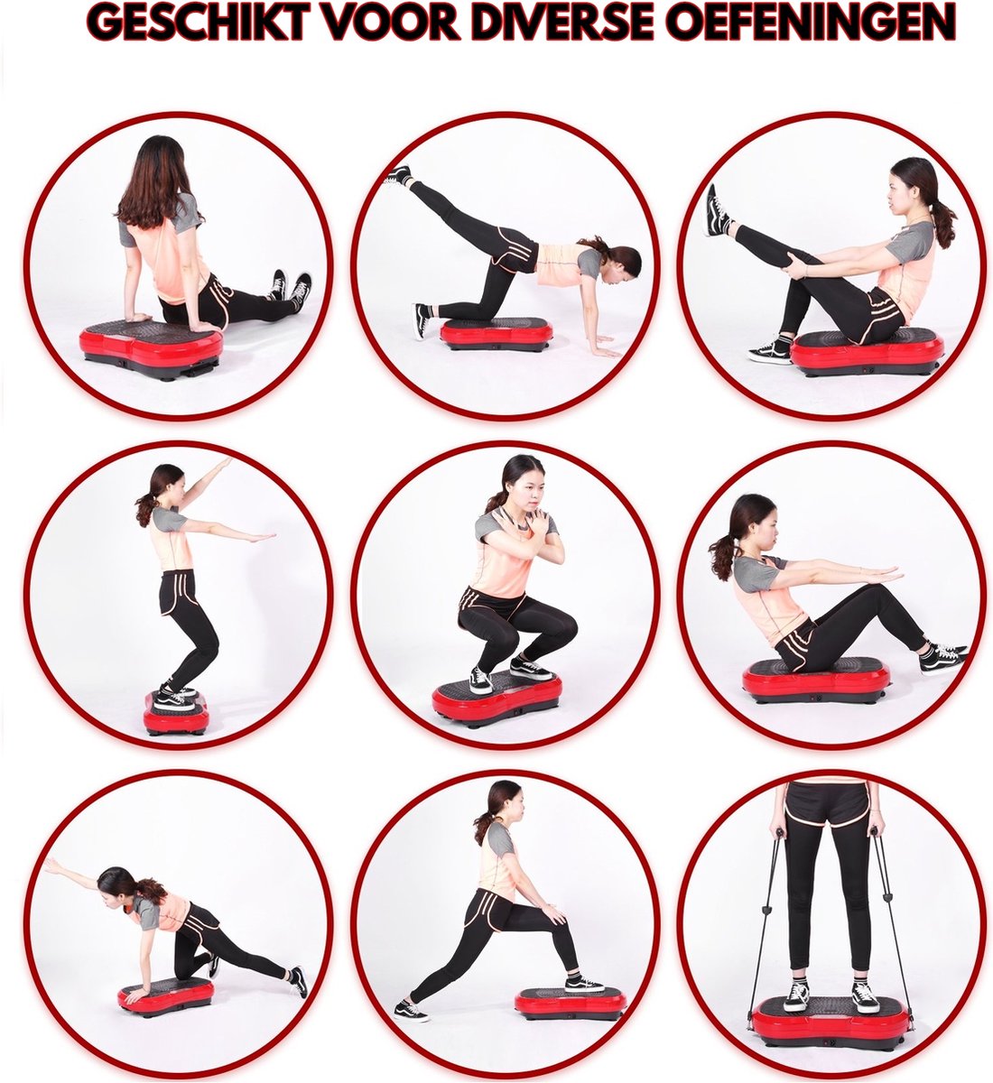Quali® Trilplaat - Fitness Apparatuur - Multifunctioneel - Eenvoudig In ...