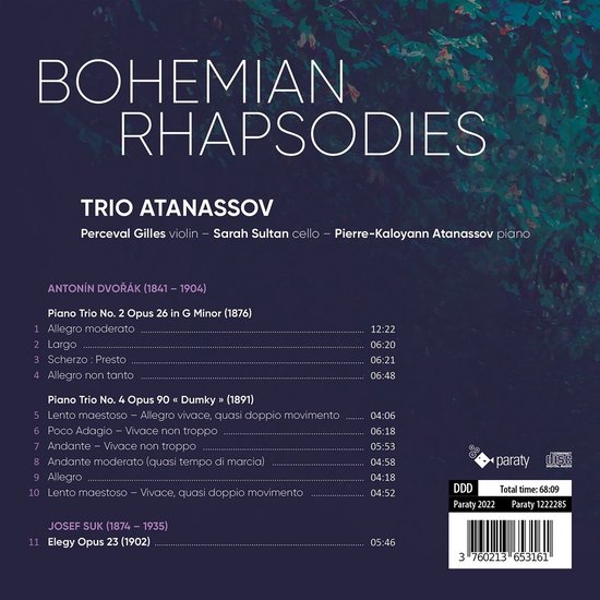 Trio Atanassov - Bohemian Rhapsodies (CD), Trio Atanassov | Muziek | bol