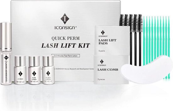 Iconsign® Lash Lift Set Deluxe - Lash Lift Kit - Wimperlifting Set ...