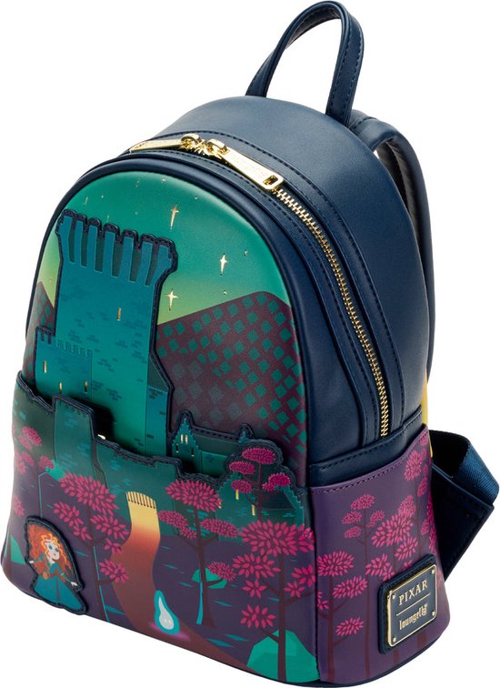 Disney Pixar Loungefly Backpack Brave Merida Castle | bol.com