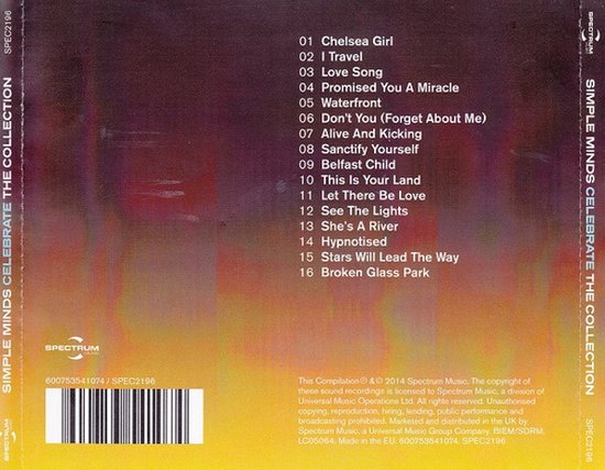 Celebrate - The Collection, Simple Minds | CD (album) | Muziek | bol.com