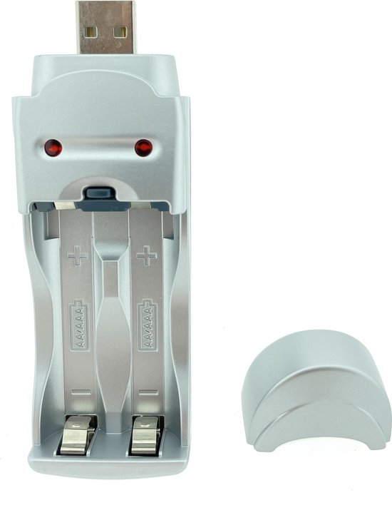 Batterijlader USB - Performance Series - voor 1 of 2 AA/AAA batterijen ...