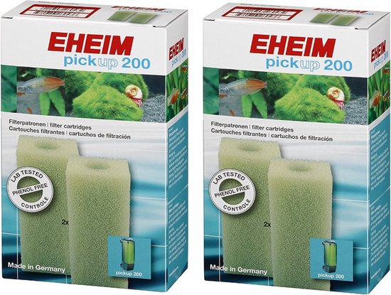 Eheim - Filterpatroon - Pick Up 200 en 2012 - 2x 2 stuks | bol