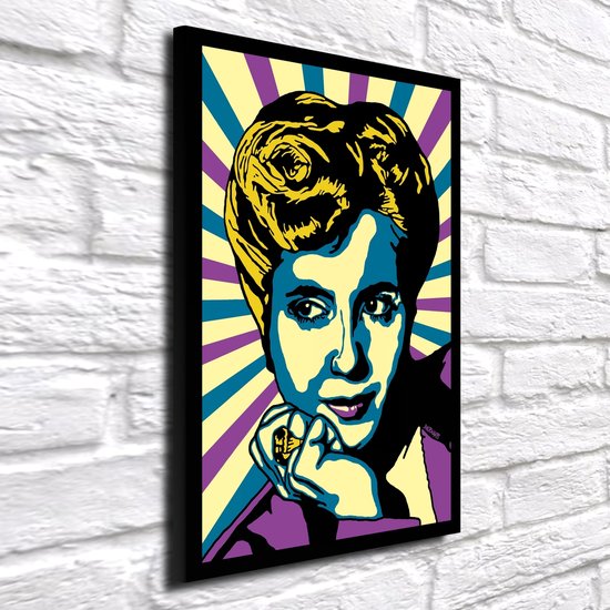 Pop Art Eva Evita Peron Poster XL in brede lijst - 100 x 70 cm en 2 cm ...