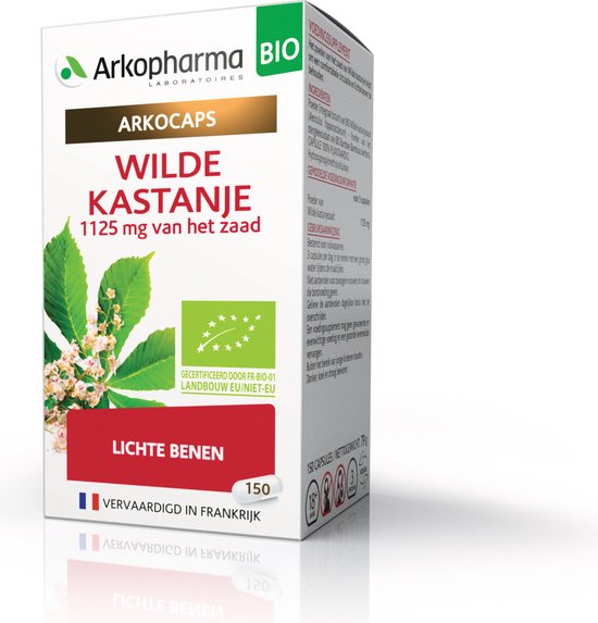 Arkocaps - Wilde Kastanje om de Bloedsomloop Goed te Houden en de Benen ...