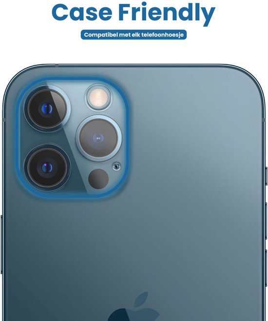 Apple iPhone 12 Pro Camera Lens Protector Transparant | bol.com