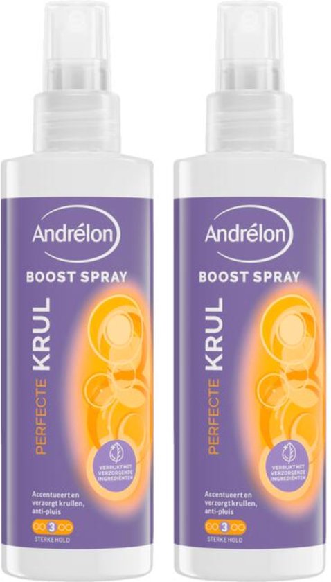 Andrélon Styling Perfecte Krul Boost Haarspray Voordeelbundel - 2 x 200 ...