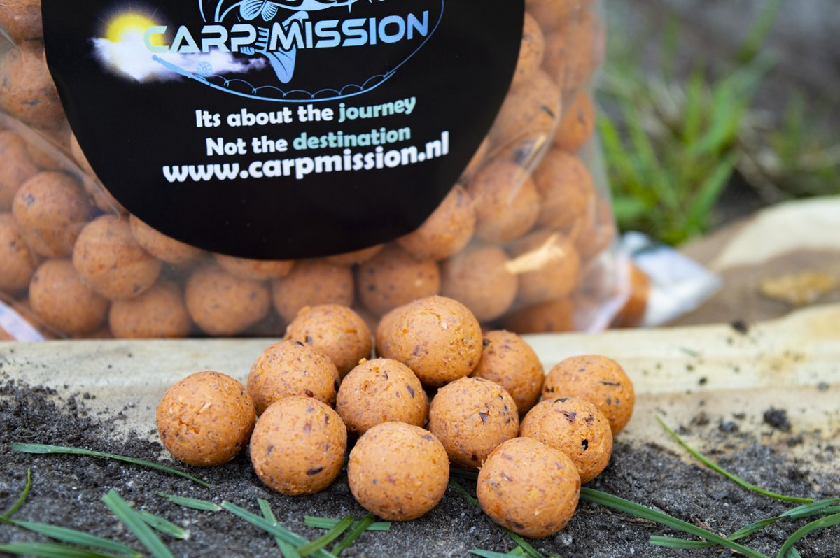 Carpmission The Veteran - Kaas, Aardappel, Knoflook Boilie- Premium ...