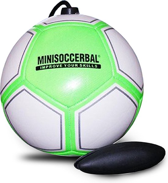 Minisoccerbal mini bal - voetbal trainer - Voetbal kado - Event - Groen ...