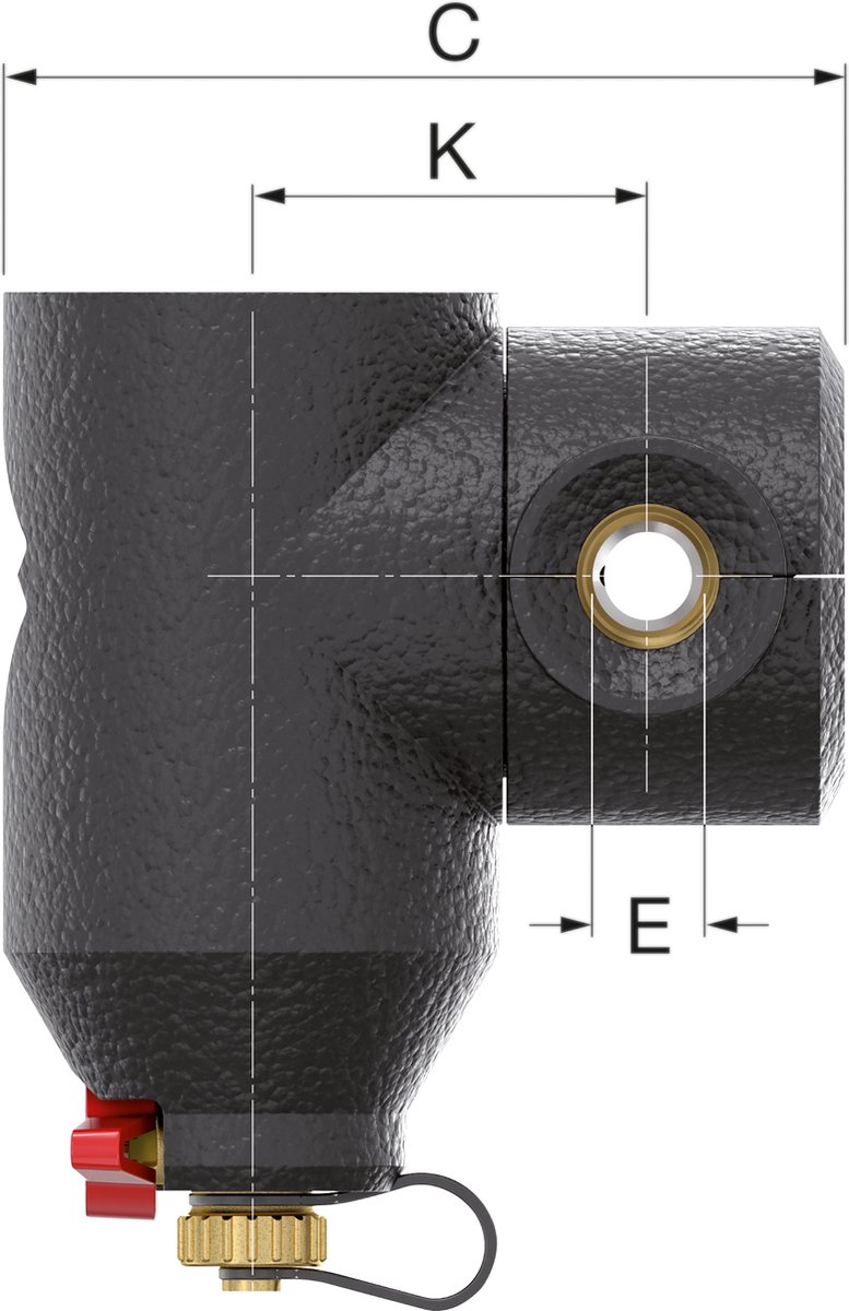 Flamco Slibafscheider Flamco Clean Smart G1" F EcoPlus - 30033 | bol.com