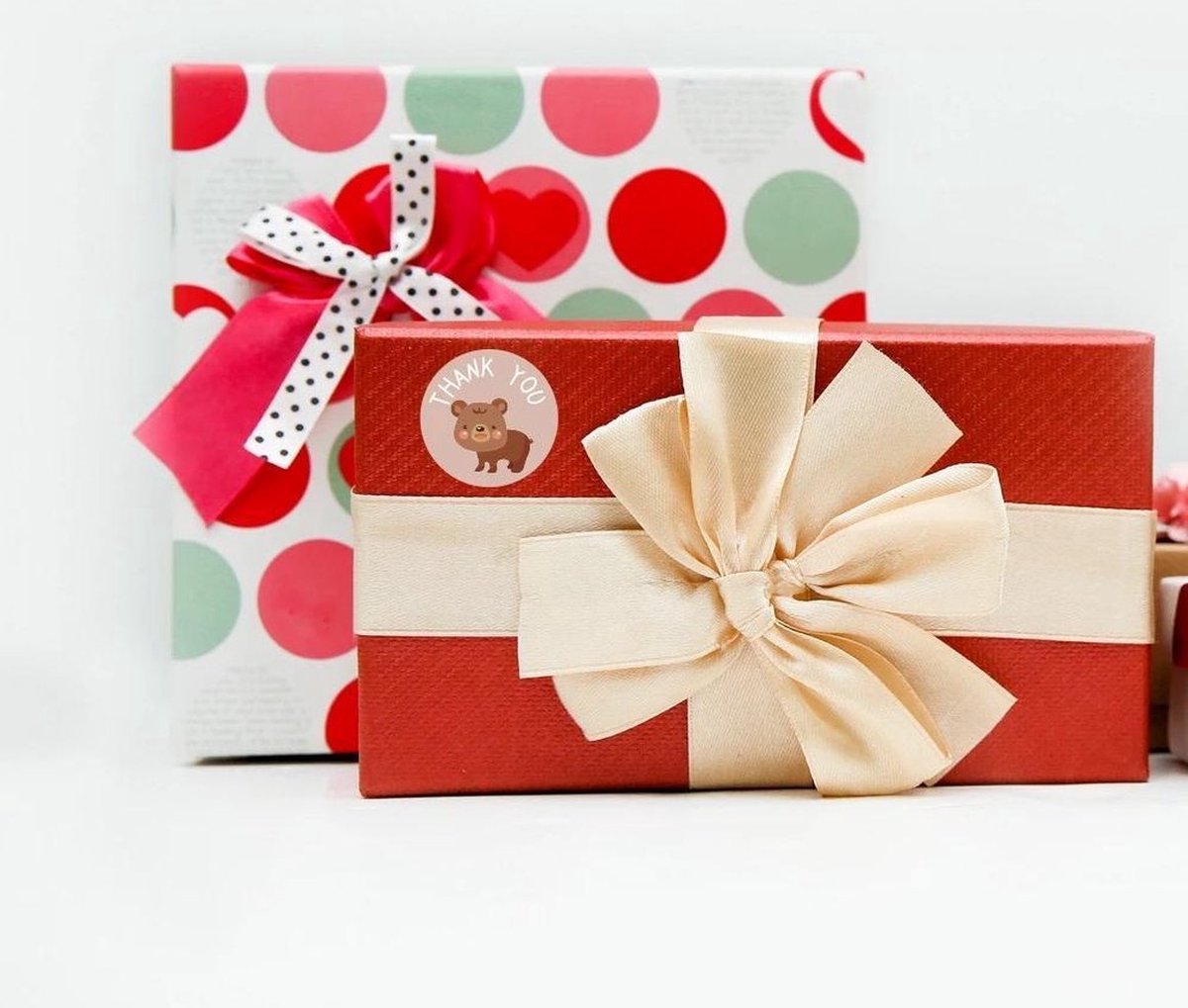 Without Lemons 500 stuks Sluitstickers Thank You Dieren Mix 8 (2.5CM) |... | bol.com