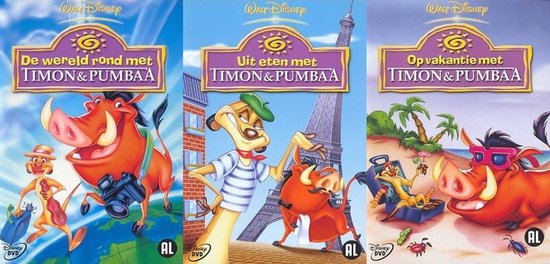 Timon & Pumbaa Collectie (3DVD) (Dvd) | Dvd's | bol.com