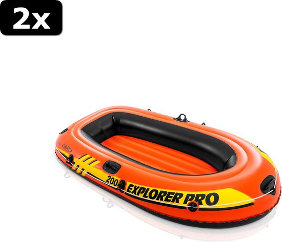 2x Intex Explorer Pro 200 boot 196x102x33cm | bol.com