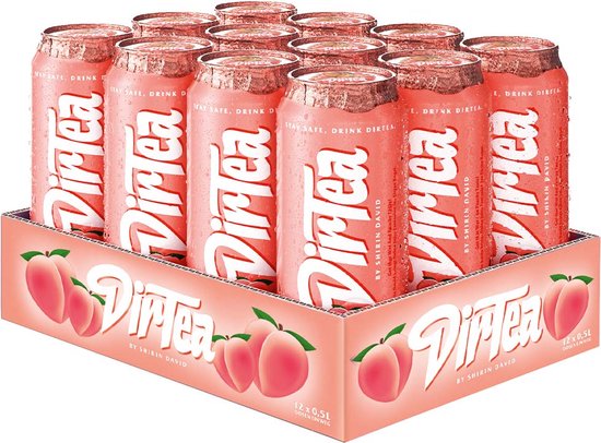 Dirtea by Shirin David Wet Peach 12x500 ml | bol.com