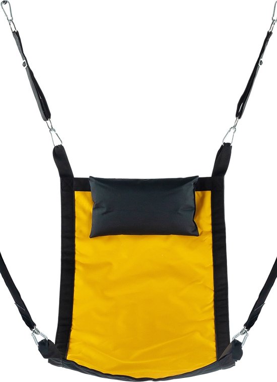 Rectangular canvas sling - 4 points - Full set - Yellow | bol.com