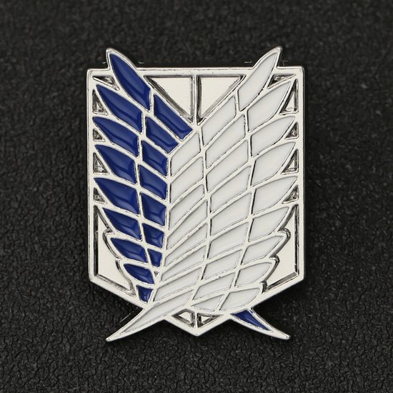Attack On Titan Pin - Survey Corps - AOT - Anime - Manga - Levi ...