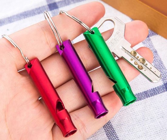 sleutelhanger Fluitje metaal | bol