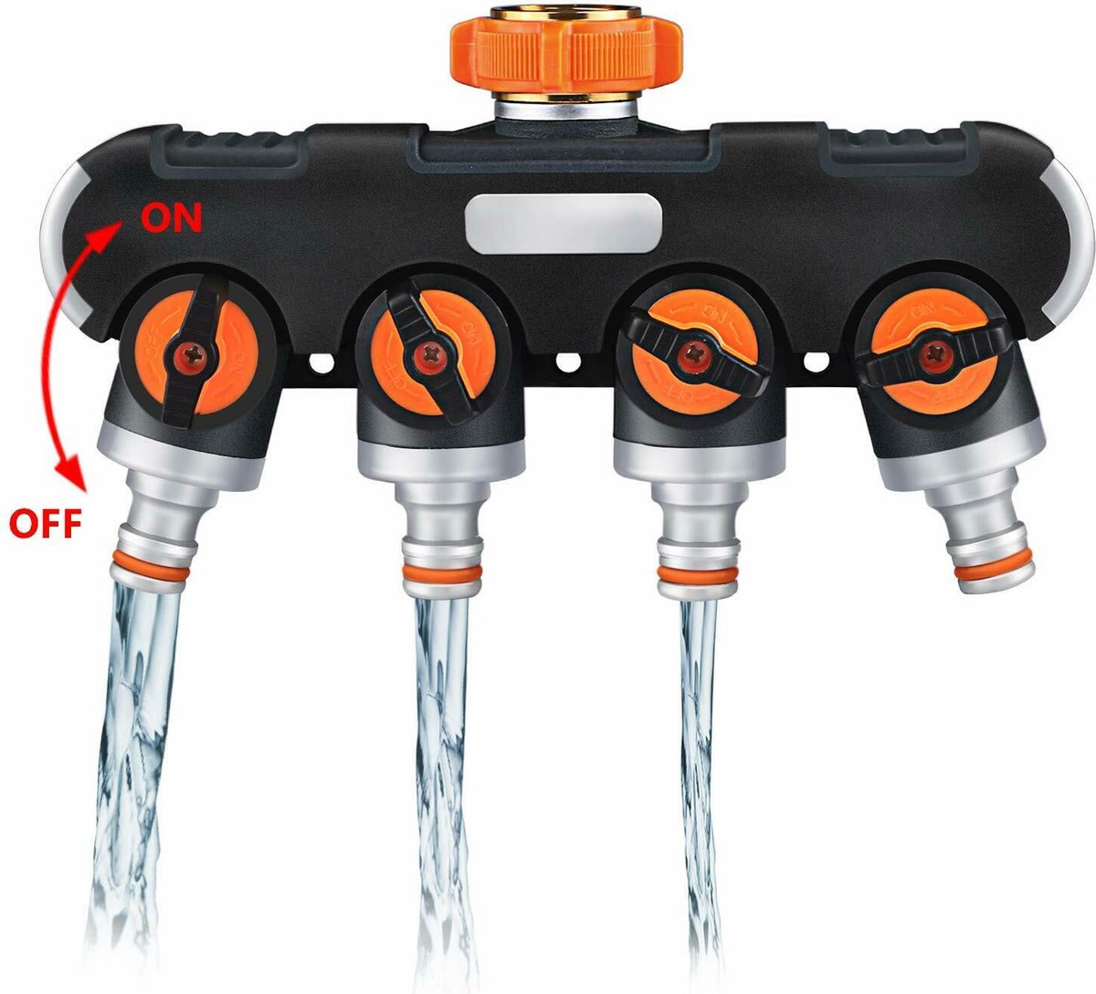 Temz® Waterverdeler 4-weg - Water Splitter - Waterverdeler - Kraan Splitter -... | bol.com