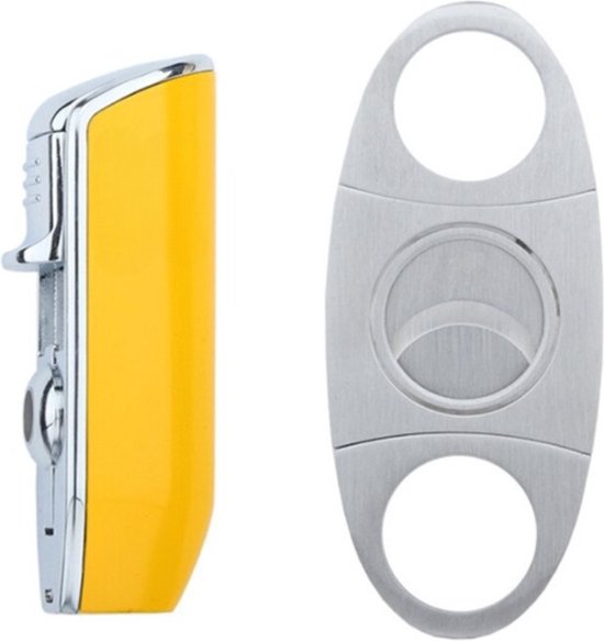 Smokelife Sigarenknipper - Met Aansteker - Sigaren Knipper - Cigar ...